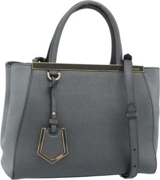 Fendi Sac &agrave; main vintage Pre-owned - Femme - Pre-owned - Gris - Taille: ONE Size