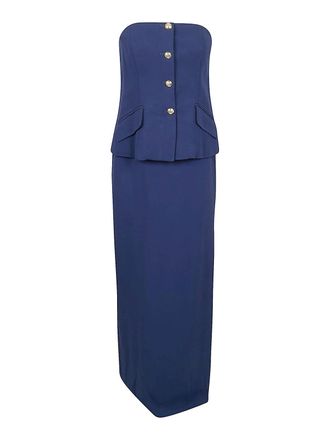Lauren Ralph Lauren Jupe Midi - Bleu Fonc&eacute;