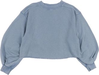 Bellerose Femme, Sweatshirts et sweats &agrave; capuche, Bleu, Taille: 10 Y Felpa Frante