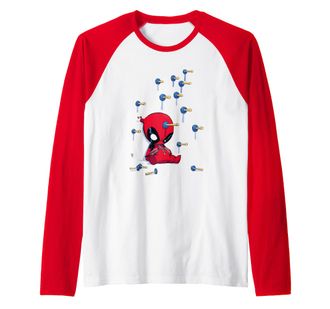MARVEL Deadpool Cartoon Knockout Raglan