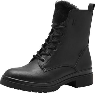 Tamaris Damen Stiefelette Vegan; BLACK, EU 39