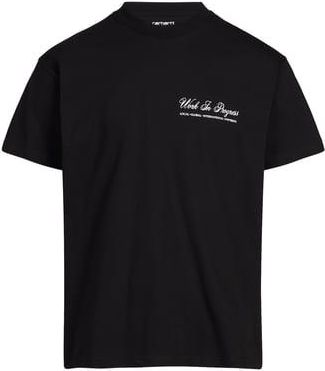 Carhartt Work in Progress T-shirt imprim&eacute; &agrave; col rond en coton