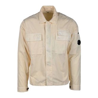 C.P. Company C.p. Company, Homme, Vestes, Beige, Taille: 2XL Chemise en coton