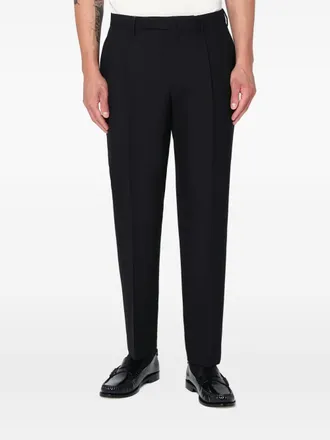 Santaniello pantalon de tailleur classique - Noir