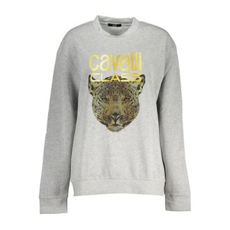 Cavalli Femme, Sweatshirts et sweats à capuche, Gris, Taille: 44 FR SweaT-shirts