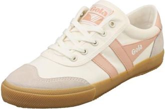 Gola Baskets tendance badminton pour femme, Blanc cass&eacute;, rose, 36 EU