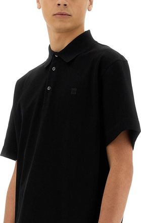 Givenchy 100% Cotton Polo - Black