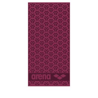 Arena Arena Monogram Towel Dark Purple