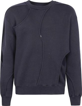 Axel Arigato Homme, Sweatshirts et sweats &agrave; capuche, Noir, Taille: XS Asymmetric Seam SweaT-shirt
