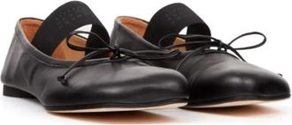 Maison Margiela Leather Ballerina - Gr. 36 (EU) - in Schwarz