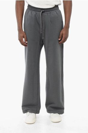Dolce & Gabbana Brushed Cotton Wide Leg Sweatpants size 50