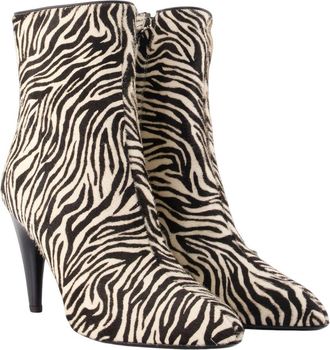 Isabel Marant Womens Jany Low Ankle Boots - Isabel Marant Leather Black Calfskin Shoes Ankle-Boots