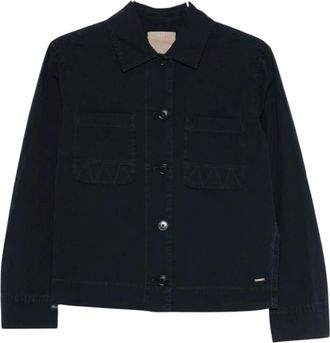 Woolrich Femme, Vestes, Bleu, Taille: 40 FR Veste en jean