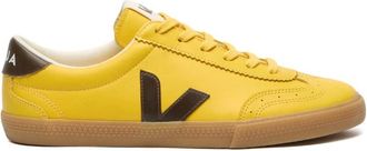 Veja Homme, Chaussures, Jaune, Taille: 42 EU Volley Leather Baskets