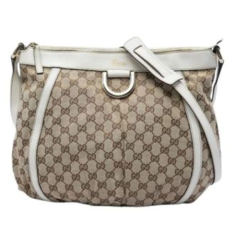 Gucci Pre-owned Sac bandouli&egrave;re en toile - Femme - Pre-owned - Beige - Taille: ONE Size