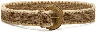 Maliparmi Maliparmi, Femme, Accessoires, Beige, Taille: 85 CM Ceinture d&eacute;t&eacute; en raphia