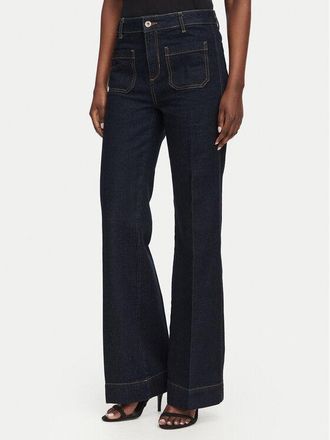 Liu Jo Jeans UF6196 D4854 Dunkelblau Flare Fit