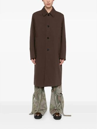 Dries Van Noten Homme, Manteaux, Brun, Taille: M Rankle 2106 Coat