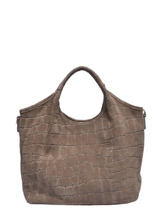 Anna Luchini Beige Rindsledertasche