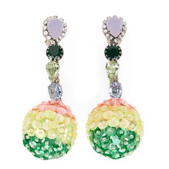 Red Valentino Femme, Accessoires, Multicolore, Taille: ONE Size Earrings