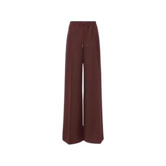 Max Mara Pantalon Slalom - Femme - Pantalons - Rouge - Taille: 38 FR