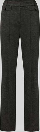 Cambio Ausgestellte schmale Hose aus Viskose-Mix Modell Fleur