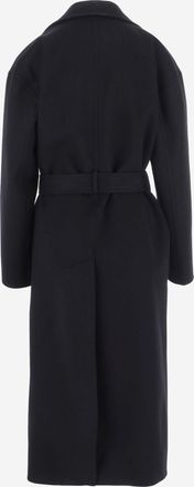 Bottega Veneta Wool and Cashmere Coat - Black