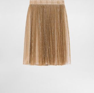 Dolce & Gabbana Lace Skirt - Frau Collection Gold 12 Years