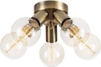 Markslöjd Plafonnier encastre 5xe27 40w max laiton antique - markslojd - mazzo 88855212 88855212 88855212 88855212