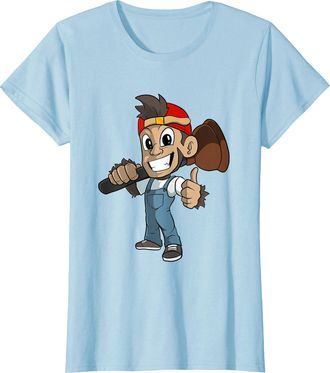 monk&auml; Affe Klempner P&ouml;mpel T-Shirt
