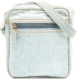 Fendi Hobo Bags - Zucca Denim Crossbody - Gr. unisize - in Blau - f&uuml;r Damen