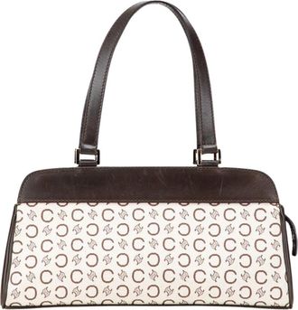 Celine Sac bandouli&egrave;re vintage Pre-owned Monogram - Femme - Pre-owned - Brun - Taille: ONE Size