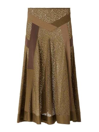 Pinko Jupe Longue - Vert