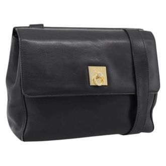 Celine Sac bandouli&egrave;re vintage doccasion - Femme - Pre-owned - Noir - Taille: ONE Size