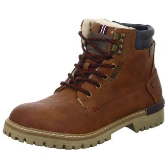 Mustang Jeans Herren Stiefel Cognac EU 47