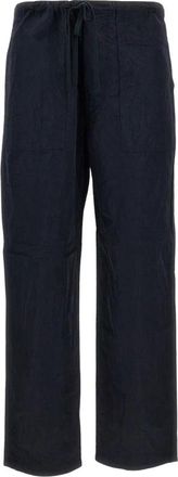 Kaptain Sunshine Kaptain Sunshine, Homme, Pantalons, Bleu, Taille: XL Pantalon de surv&ecirc;tement large en coton
