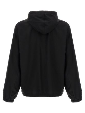 Givenchy Mens Black Virgin Wool Sweatshirt Clothing