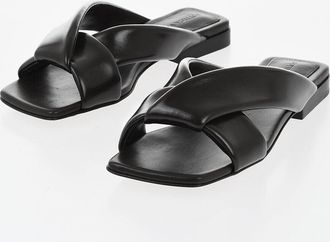 Bottega Veneta Leder-Slides CUSHION LUX Bottega Veneta