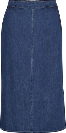 Part Two Part Two Damen Lizziepw Female Skirt, Medium Blue Denim, 36