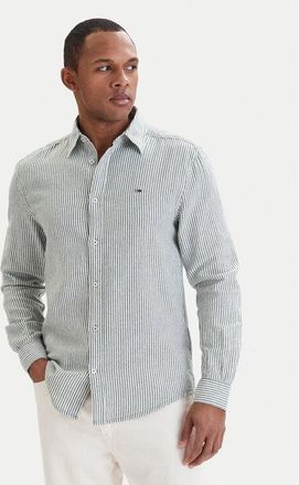 Tommy Jeans Hemd DM0DM22755 Gr&uuml;n Regular Fit