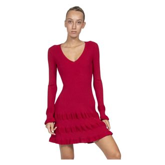 Moschino Femme, Robes, Rouge, Taille: 36 FR Abito 1115