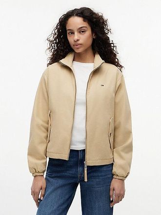 Tommy Hilfiger Veste zipp&eacute;e en toile effet peau de p&ecirc;che