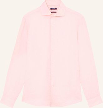 Reiss Reiss Leinenhemd Ruban Regular Fit rosa