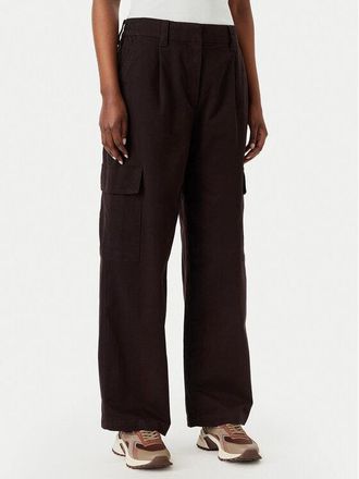 Calvin Klein Jeans Cargohose LV047F623G Dunkelbraun Relaxed Fit