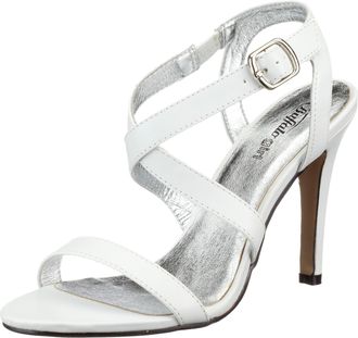 Buffalo leather pu 219080, Damen Sandalen/Fashion-Sandalen, weiss, (white ), EU 41