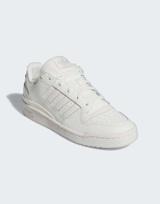 adidas Originals Forum CL - Chaussures basses - Blanc pur/blanc nuage/gris