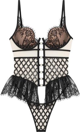 God Save Queens Body Valentina Corseted Bodysuit