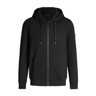 Joop Homme, Sweatshirts et sweats &agrave; capuche, Noir, Taille: M Veste de style sportif avec d&eacute;tails logo