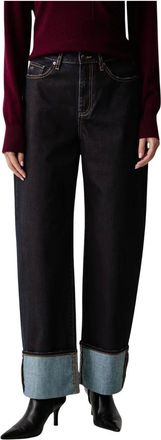 A|X Armani Exchange Jean coupe d&eacute;contract&eacute;e - Femme - Jeans - Brun - Taille: W28
