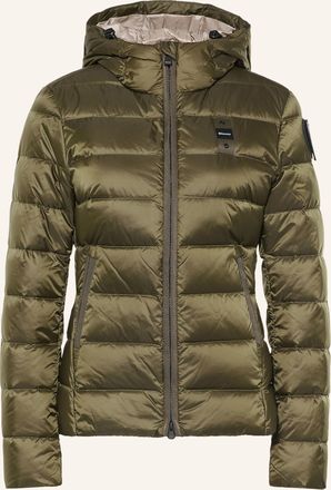 Blauer Lightweight-Daunenjacke Charme gruen